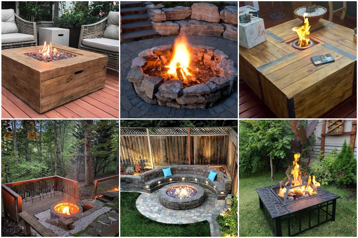 Disfruta de Noches Mágicas: Ideas Creativas de Fogateros para Terrazas ...