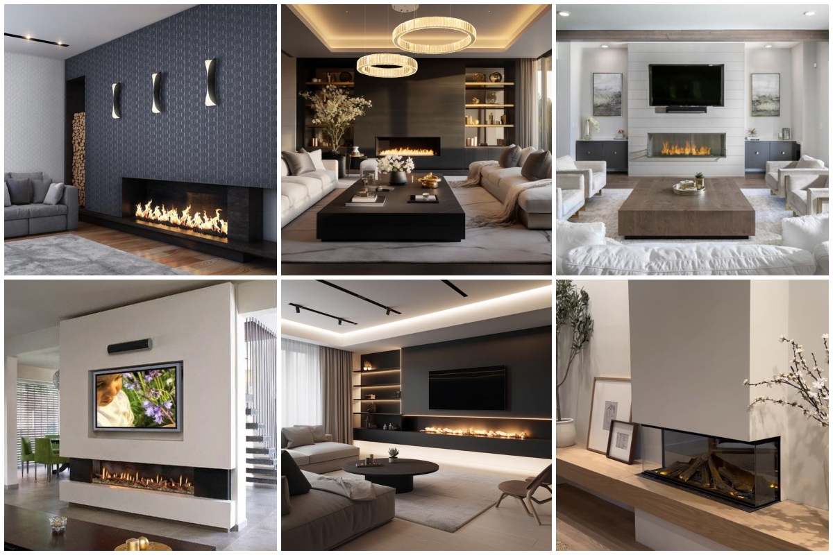 Chimeneas Modernas Minimalistas: Diseño y Funcionalidad en Espacios ...