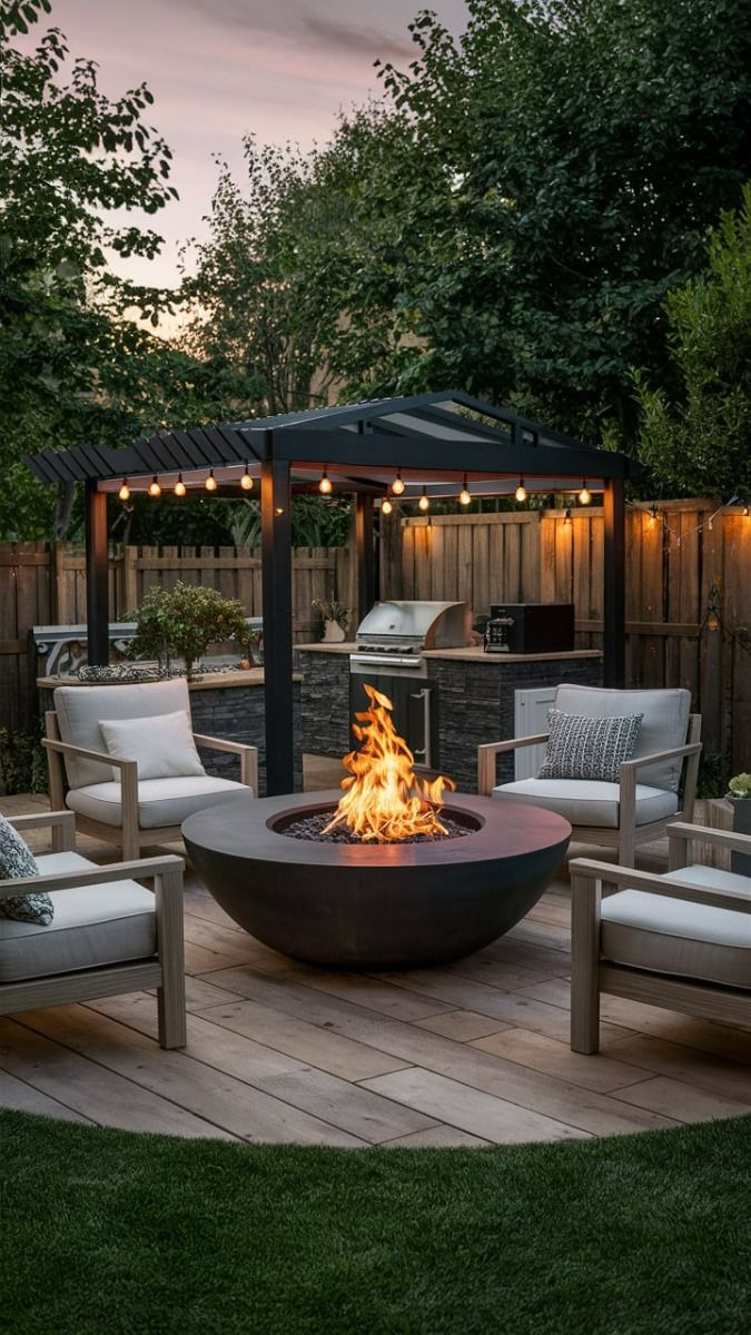Fogateros exteriores para jardines. - CHIMENEAS CASA